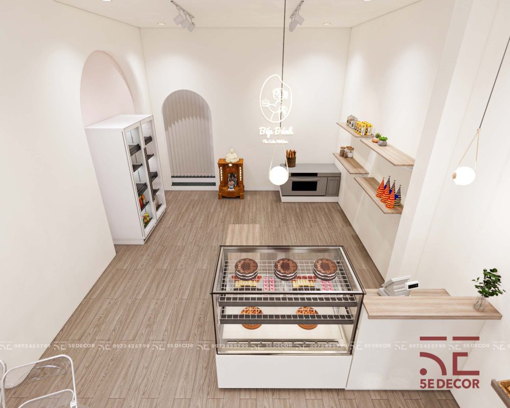 Bếp bánh bakery – 5E Design